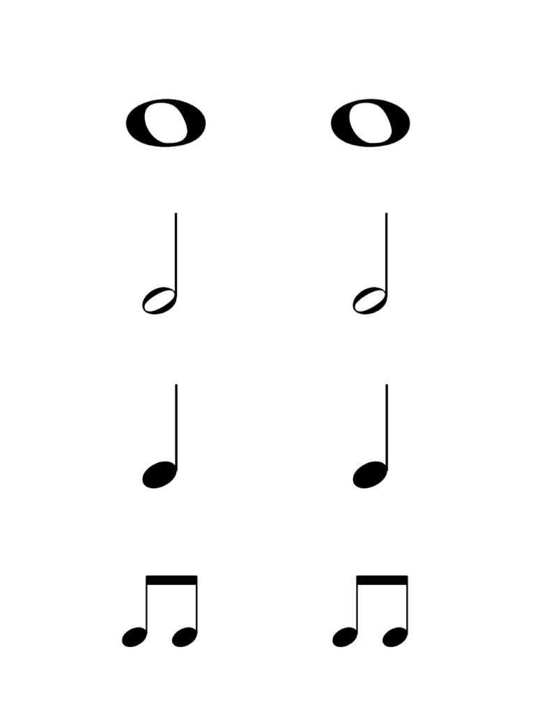 Rhythm Flashcards | PDF