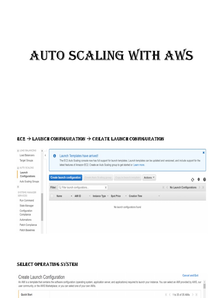 Autoscaling With AWS | PDF