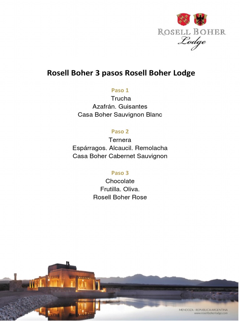 Menu Primavera | PDF