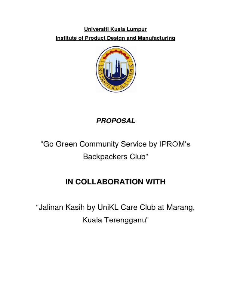 Go Green Community Programme in Pulau Kapas | PDF