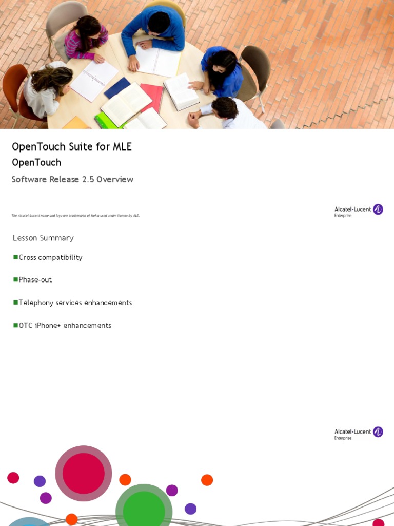 OpenTouch Suite 2.5 Overview | PDF | Microsoft Outlook | Session ...