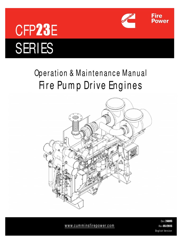 Operation & Maintenance Manual Fire Pump Drive Engines | PDF ...