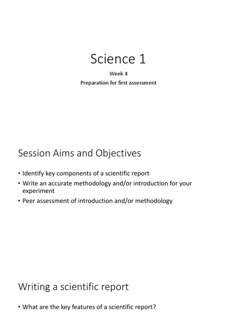 Scientific Report Writing Guide | PDF | Experiment | Null Hypothesis