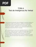 Test de Inteligencia No Verbal TONI-4 | PDF | Cociente de inteligencia ...