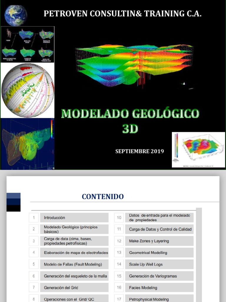 Modelado Geoloógico 3d - Dia1 | PDF