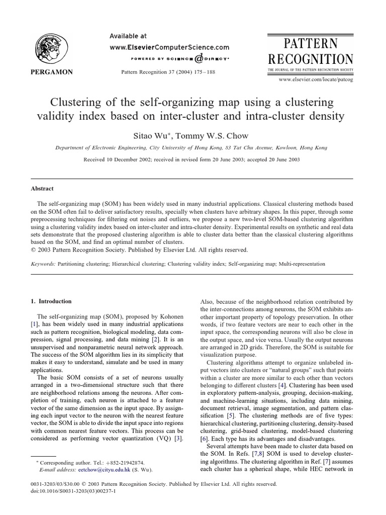 Maquinas Rotativas | PDF | Cluster Analysis | Computational Neuroscience