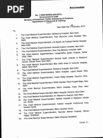 Revised Norms For Sanctioned Strength in ESIC Hospitals | PDF | Medicine | Social Programs