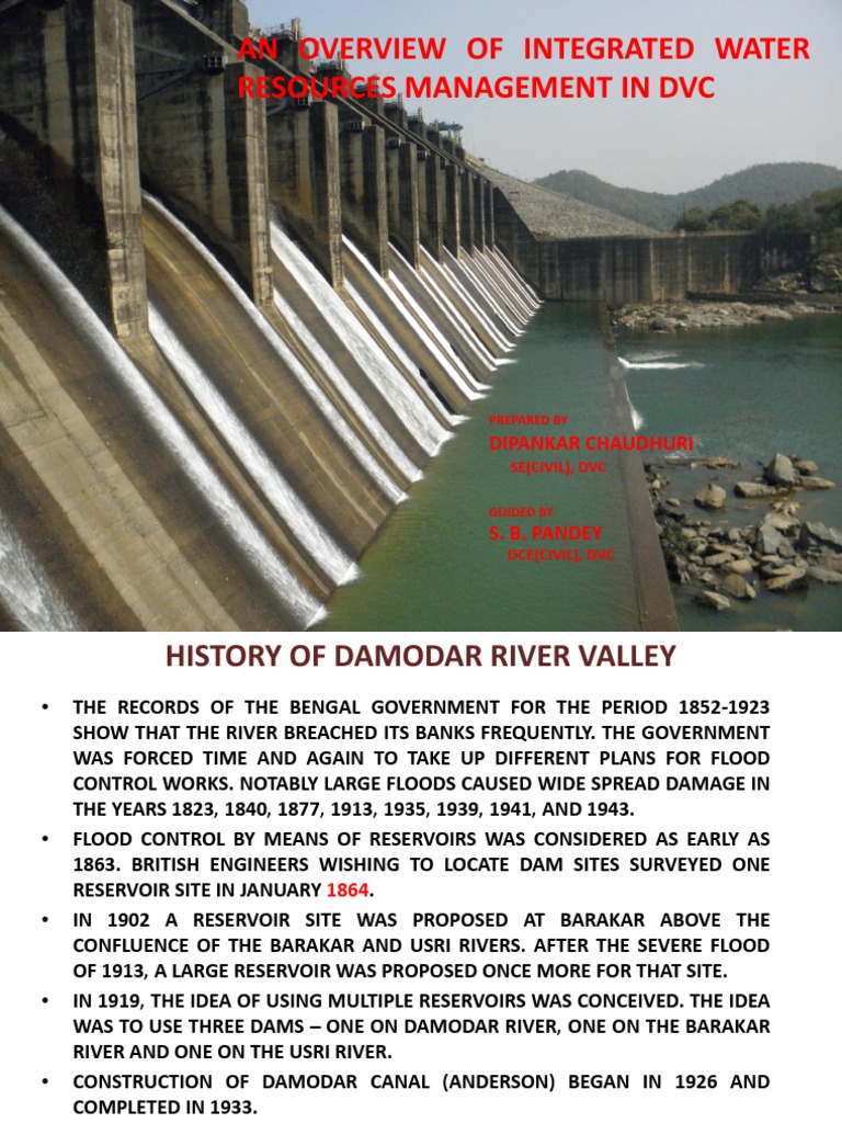 Overview of Damodar Valley Project | PDF | Water And The Environment ...