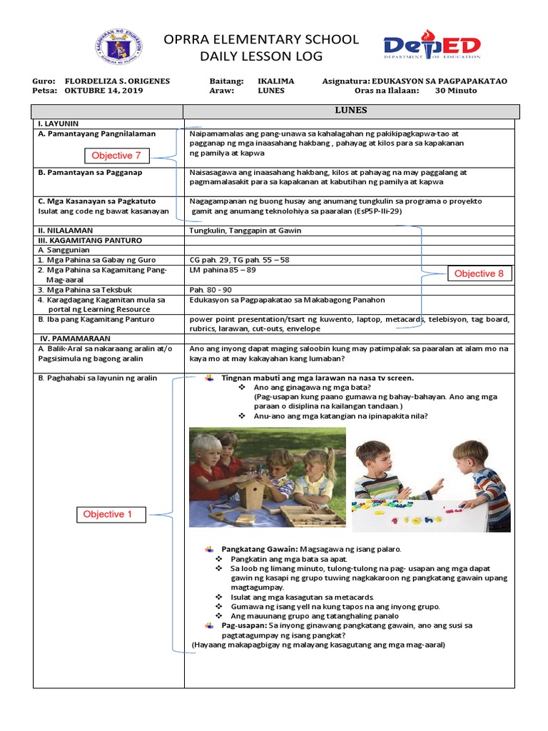 Esp 5 Cot - Q2 | PDF