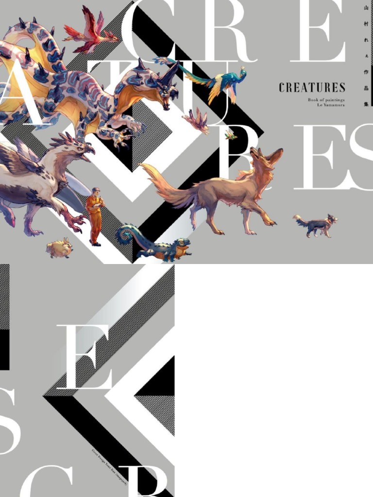 Art Book of Le Yamamura - Creatures | PDF