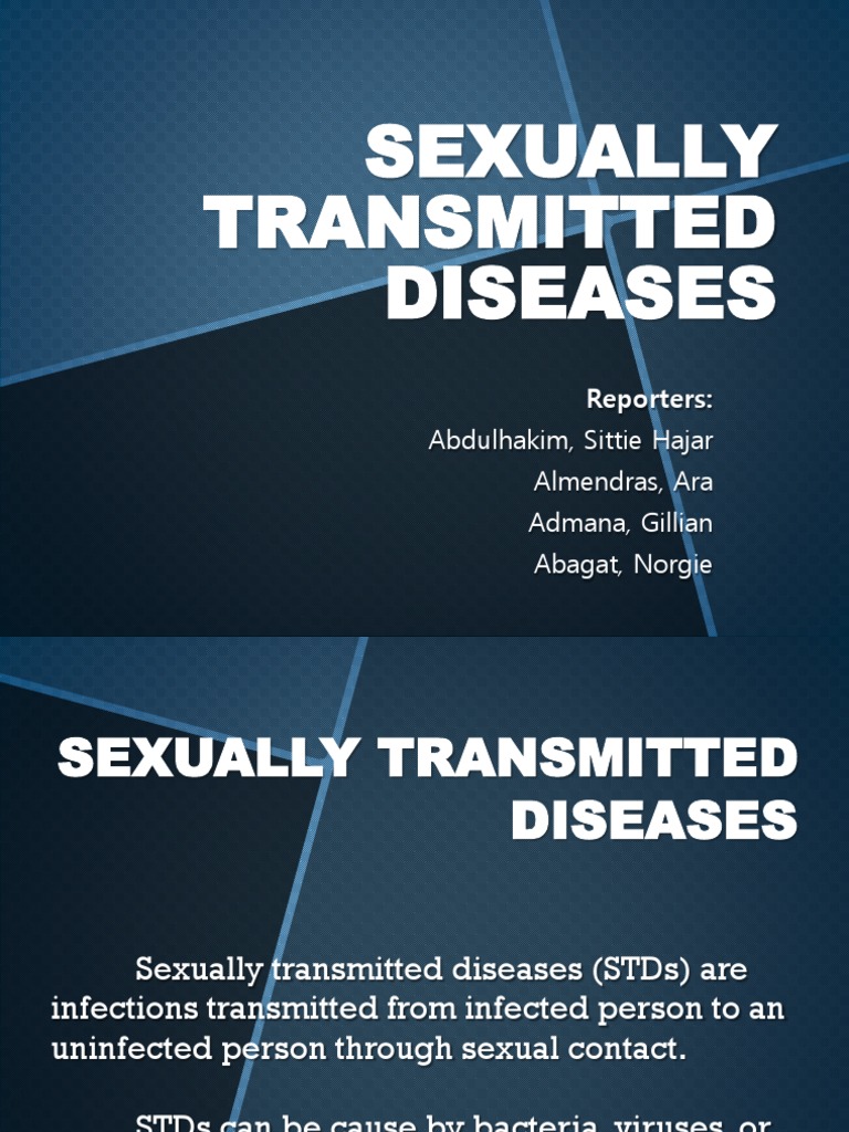 Sexually Transmitted Diseases | PDF | Sexually Transmitted Infection ...