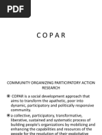 COPAR | PDF | Community | Participatory Action Research