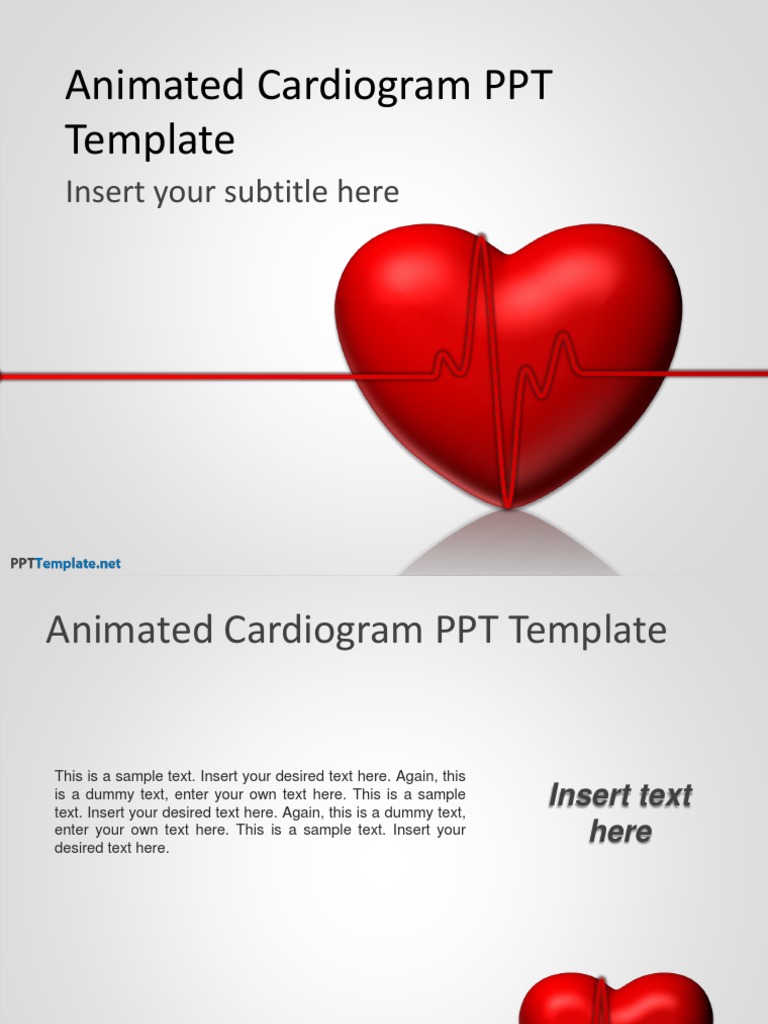 0026 Animated Heart PPT Template | PDF