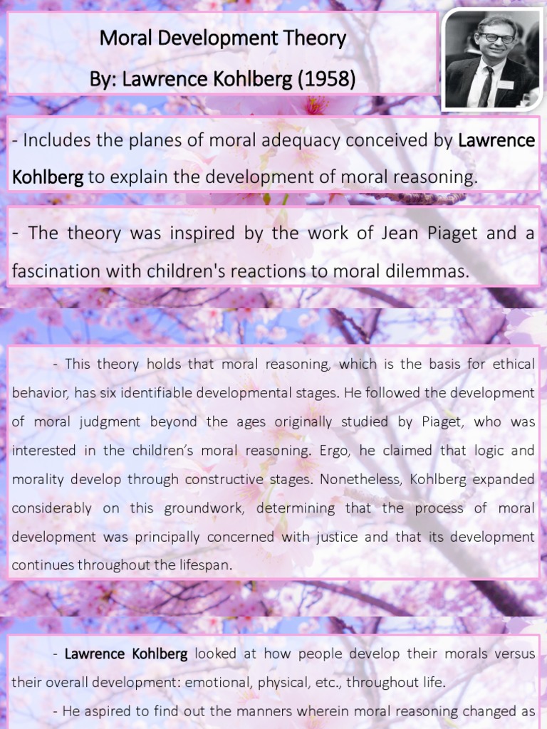 Kohlberg's Moral Development Theory | PDF | Morality | Emergence