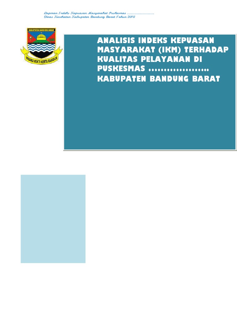 Contoh Laporan IKM 2018 Edit | PDF