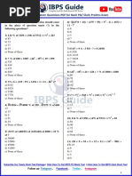 Simplification Questions TNPSC Exams | PDF