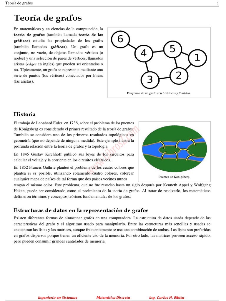 Teoria de Grafoss | PDF | Teoría de grafos | Vértice (teoría de grafos)