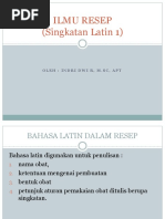 Resep, Copy Resep, Etiket Dan Kelengkapannya | PDF