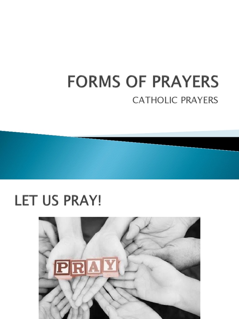 Forms of Prayers PPT Rel 9 | PDF | Lord's Prayer | Prayer