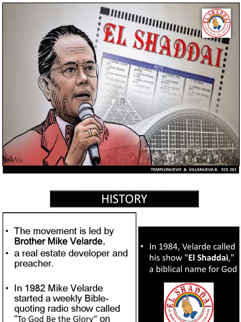 El Shaddai | PDF | Ancient Mediterranean Religions | Christian Denominational Families