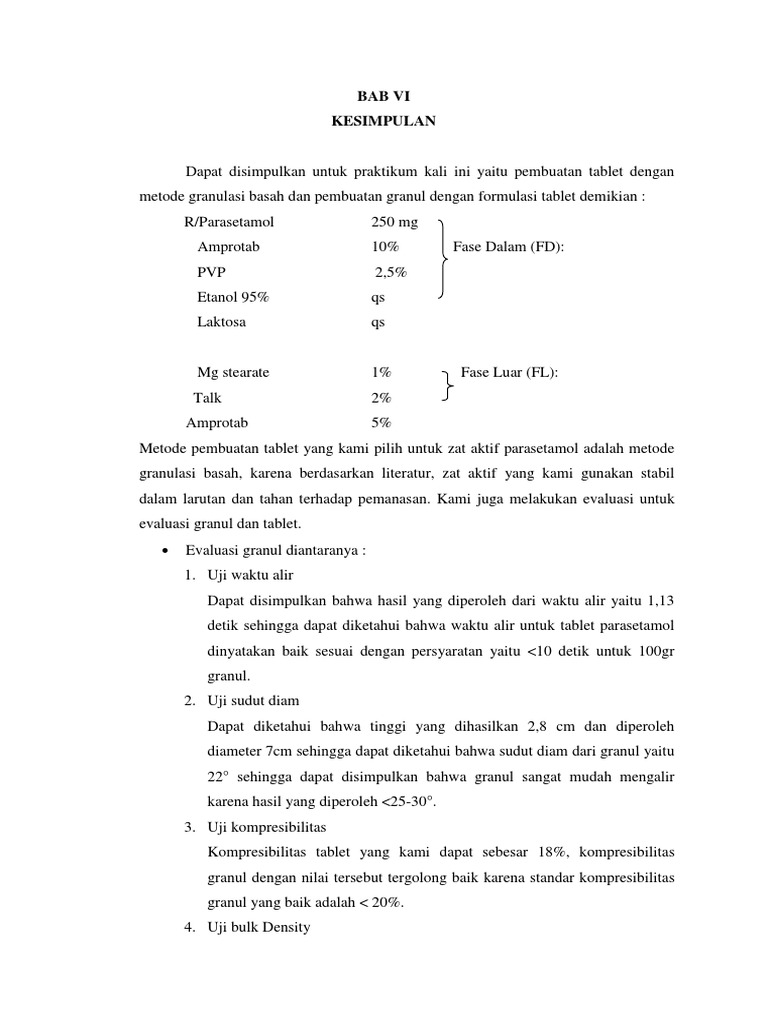 Kesimpulan Laporan Solid | PDF
