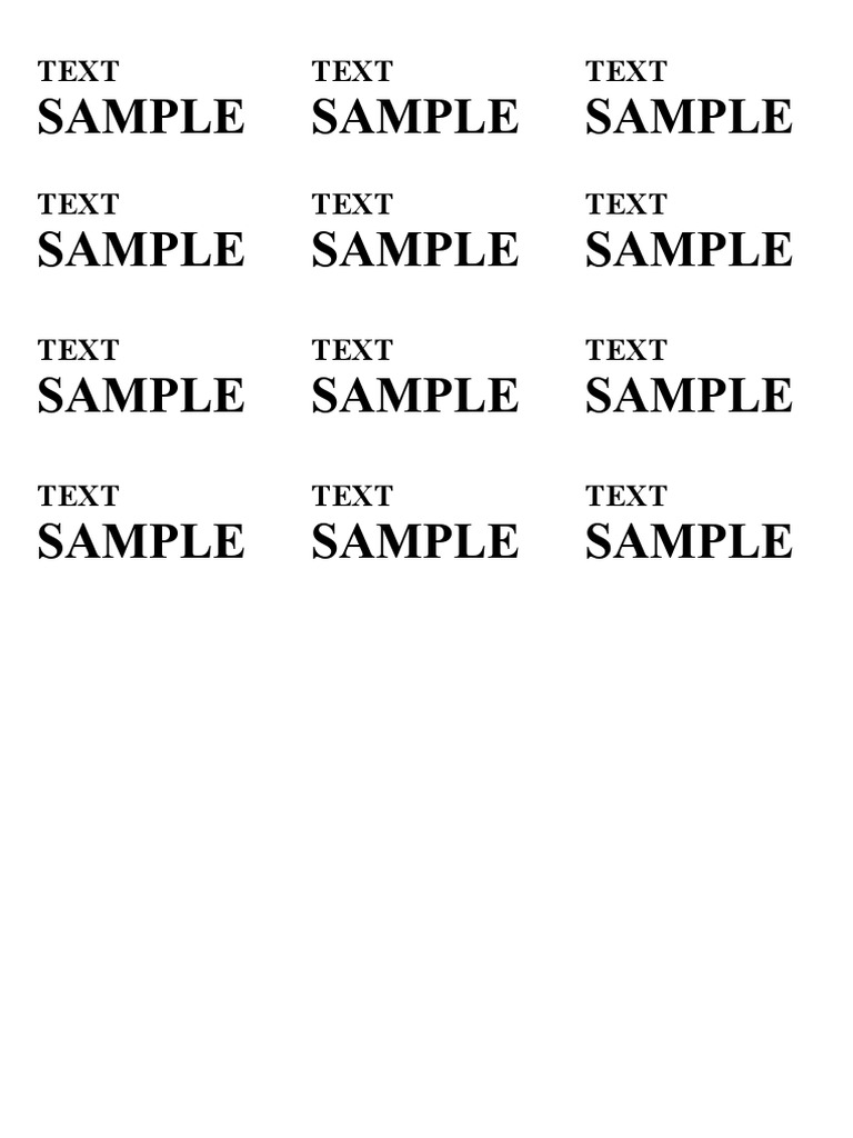 Sample Document Overview | PDF | Language Arts & Discipline