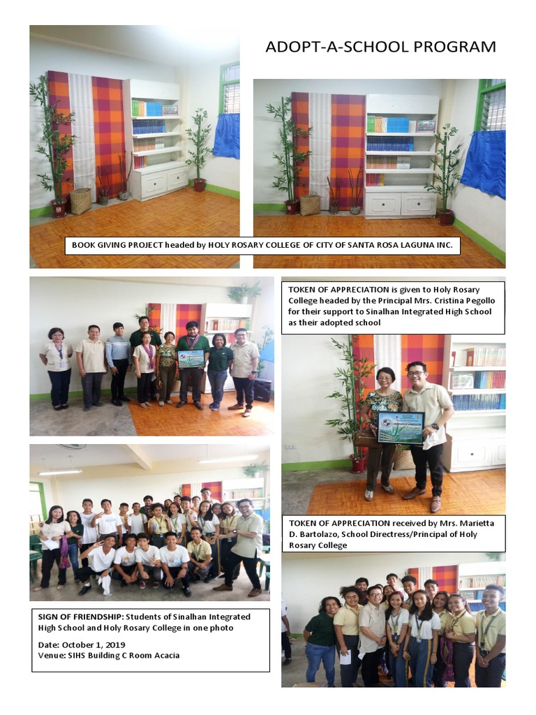 Adopt-A-School Program Highlights | PDF