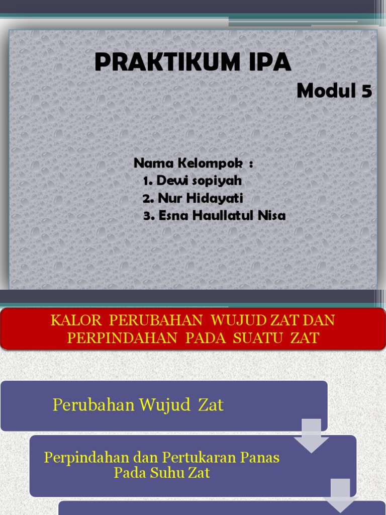 Ipa Modul 5 | PDF