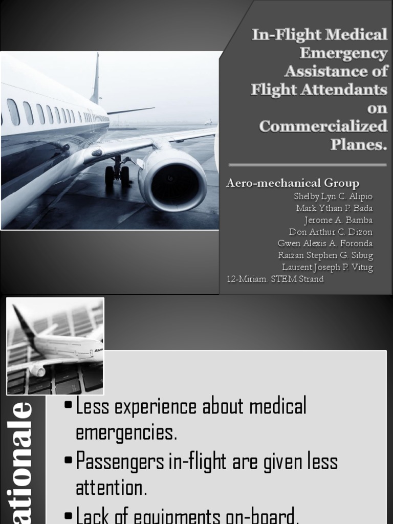 Research Powerpoint | PDF | Flight Attendant | First Aid