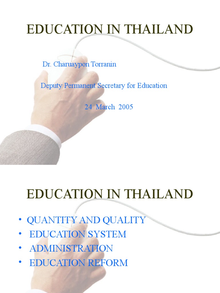 Overview of Thailand's Education System | PDF | Society | Academic Degree