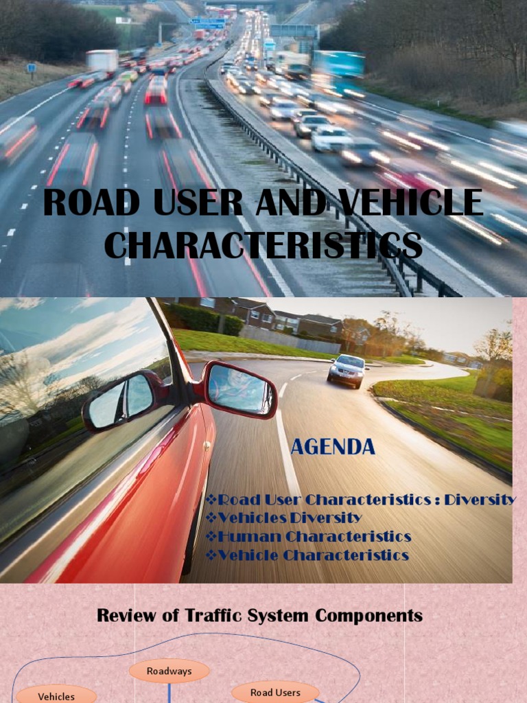 Road User and Vehicle Characteristics-1 | PDF | Visual Acuity | Visual ...
