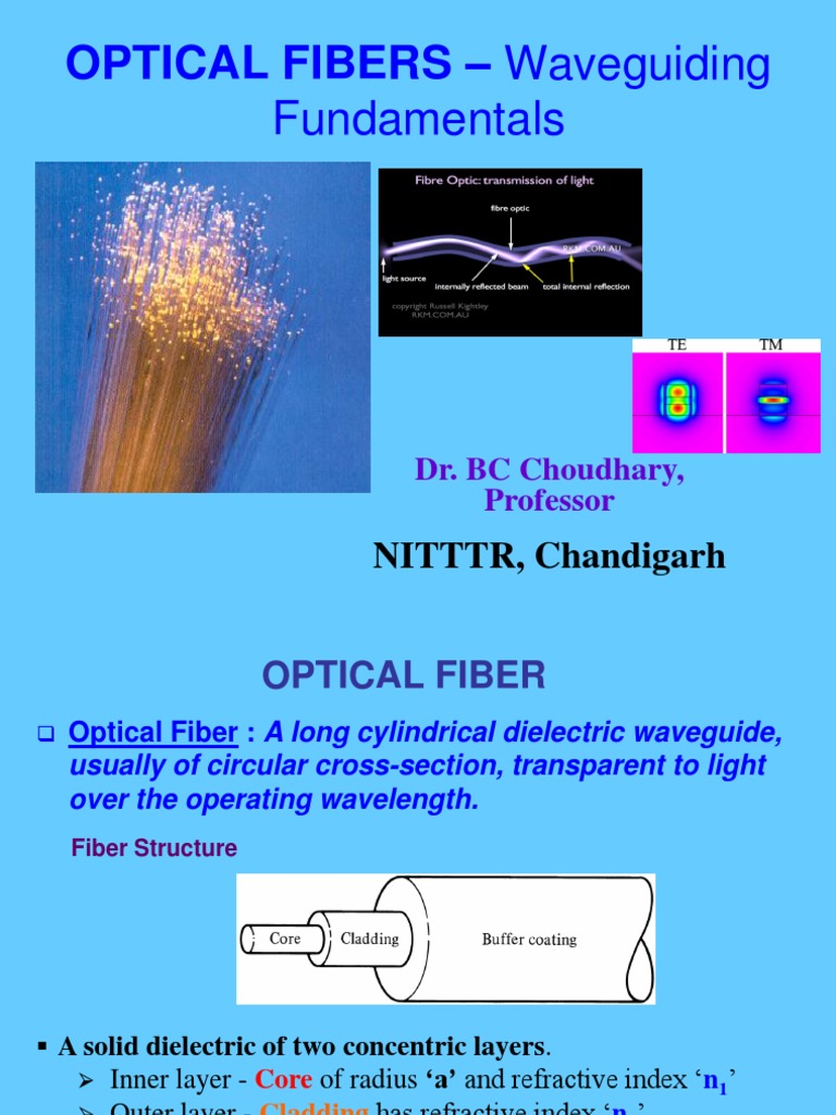 Optical Fibers WaveGuiding | PDF | Optical Fiber | Waves