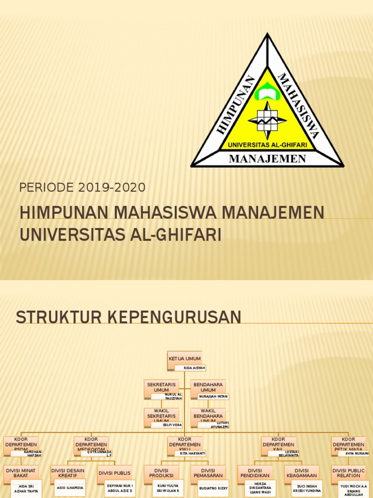 Proker Hima Man 2019 2020 1 | PDF