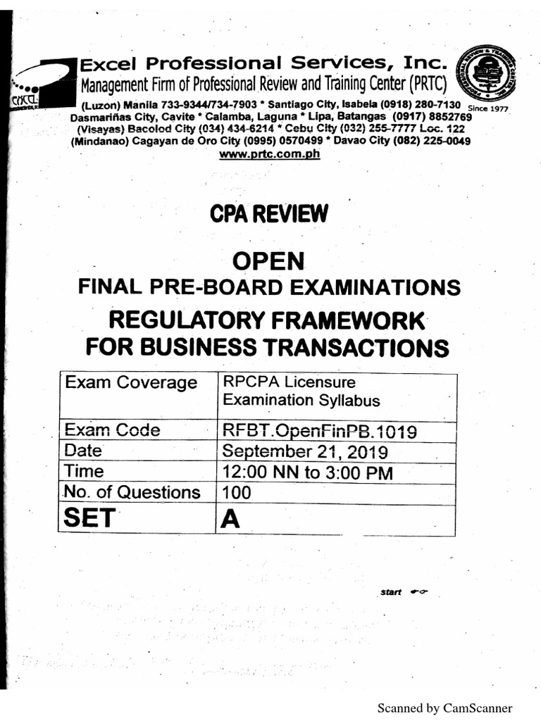PRTC RFBT Final PB Oct 2019 PDF | PDF