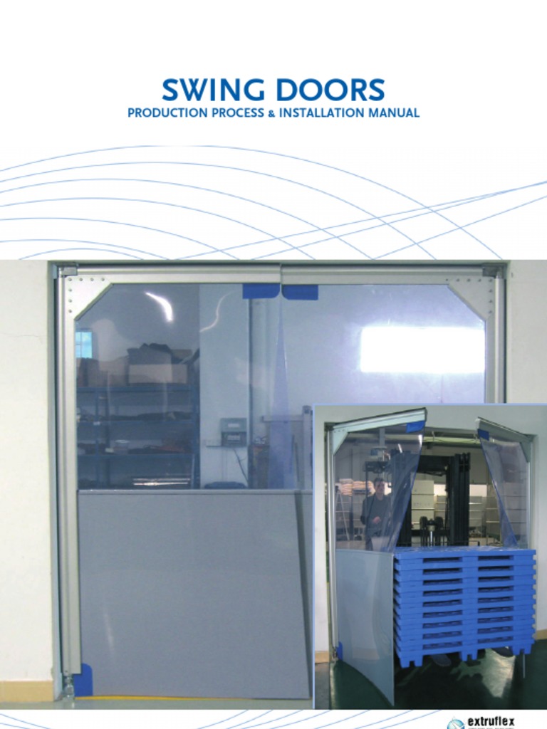 Production Process & Installation Manual | PDF | Door | Sheet Metal