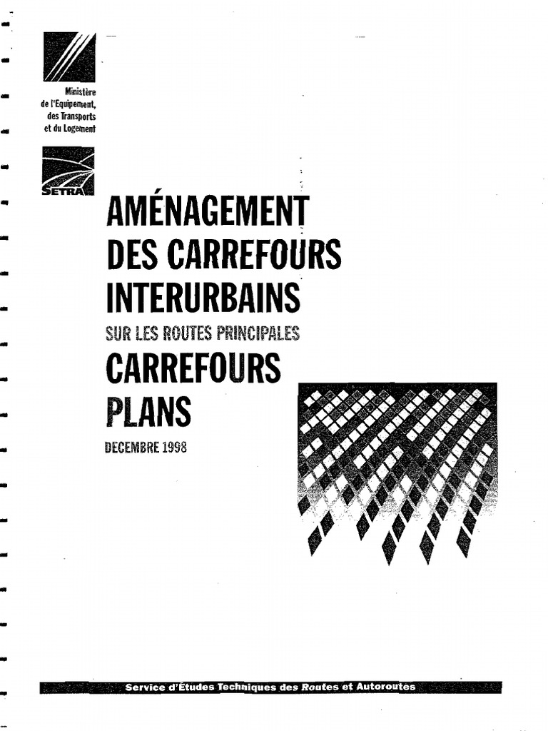 Amenagement Des Carrefours Plans (Setra) PDF | PDF
