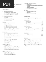 A-Level Chemistry Syllabus | PDF | Silicon | Sets Of Chemical Elements