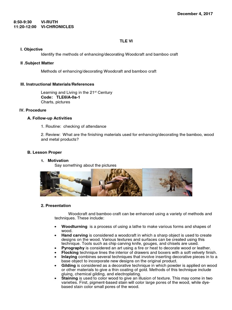 Tle Week 3 | PDF | Engraving | Etching