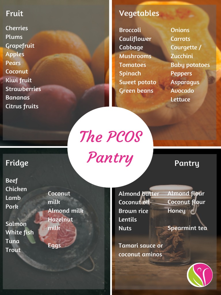 The Pcos Pantry: Fruit Vegetables | PDF
