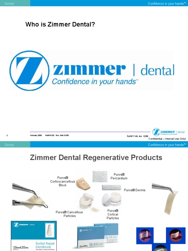 Who Is Zimmer Dental?: Confidential - Internal Use Only! | PDF | Virus ...