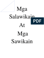 Ang Sampung Halimbawa NG Salawikain at Ang Kahulugan NG Mga Ito | PDF