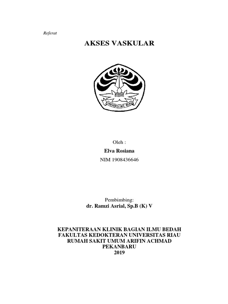 Akses Vaskular | PDF