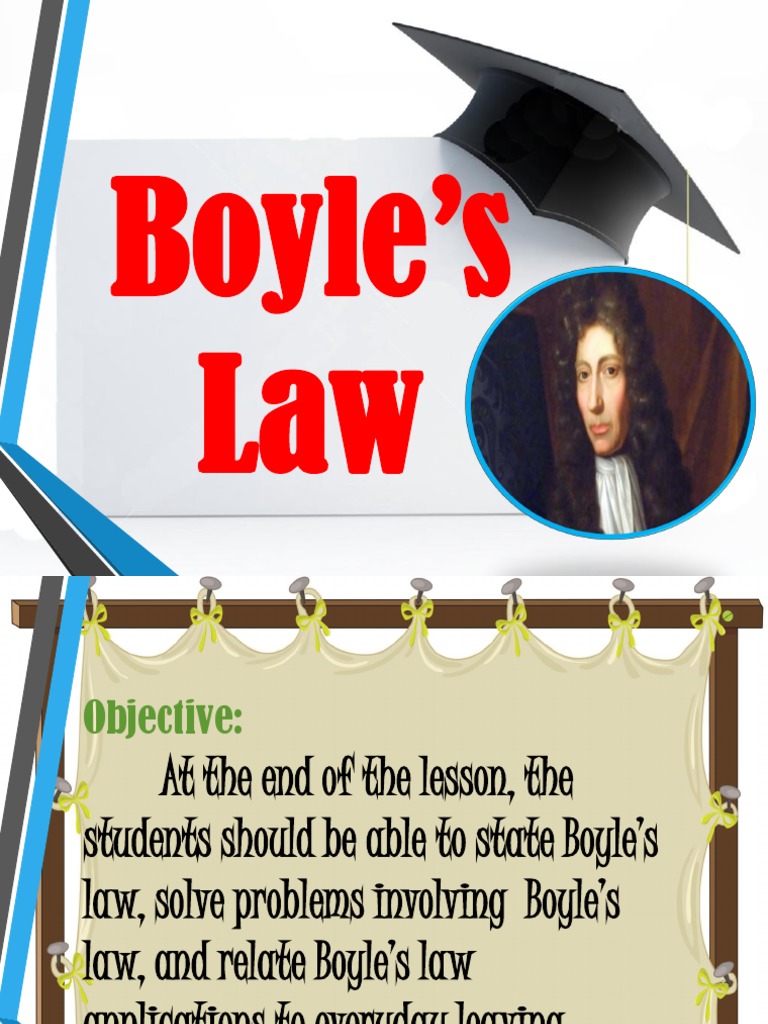 Boyles Law | PDF | Gases | Transparent Materials