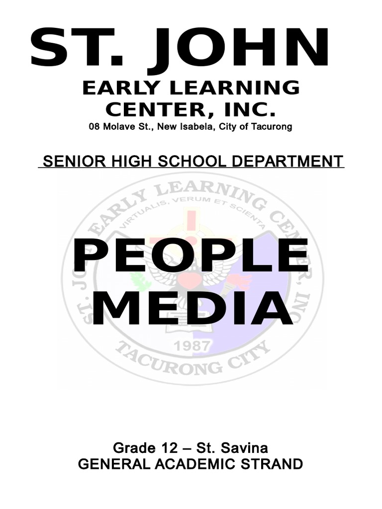 Cover Page People Media | PDF