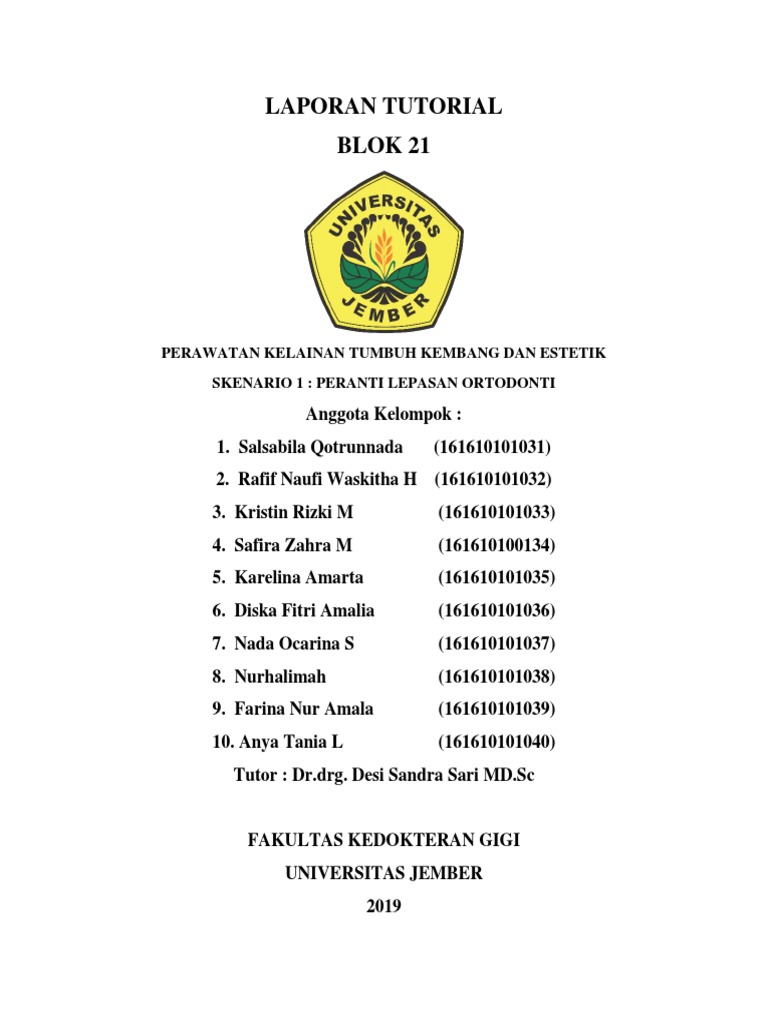 Laporan Skenario 4 Blok 21 | PDF