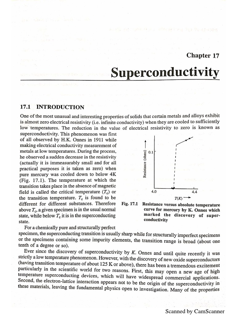Superconductivity | PDF