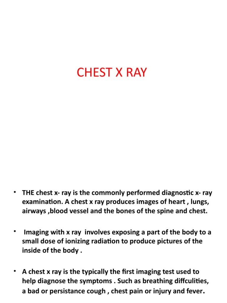 Xray | PDF | Thorax | X Ray