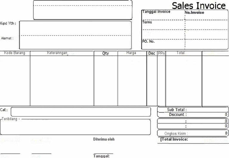 Sales Invoice | PDF
