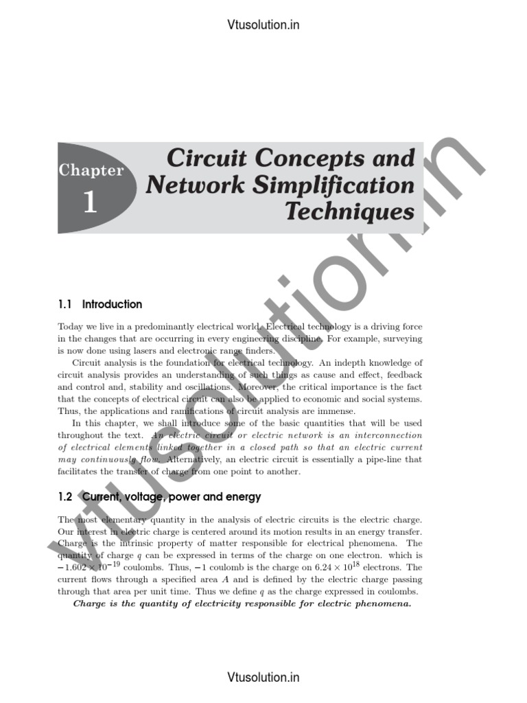 Electrical Ciruit Analysis PDF | PDF | Inductor | Electrical Network