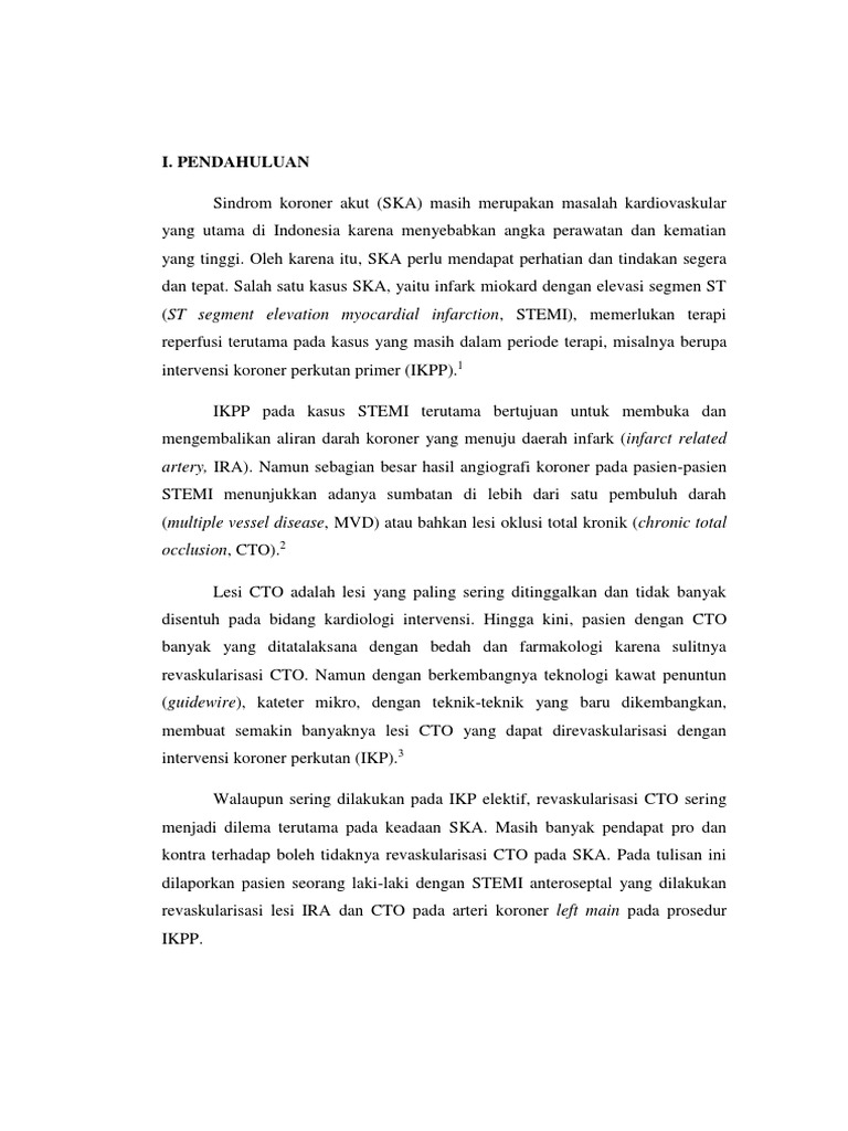 Lapkas Stemi Cto LM | PDF | Sains & Matematika